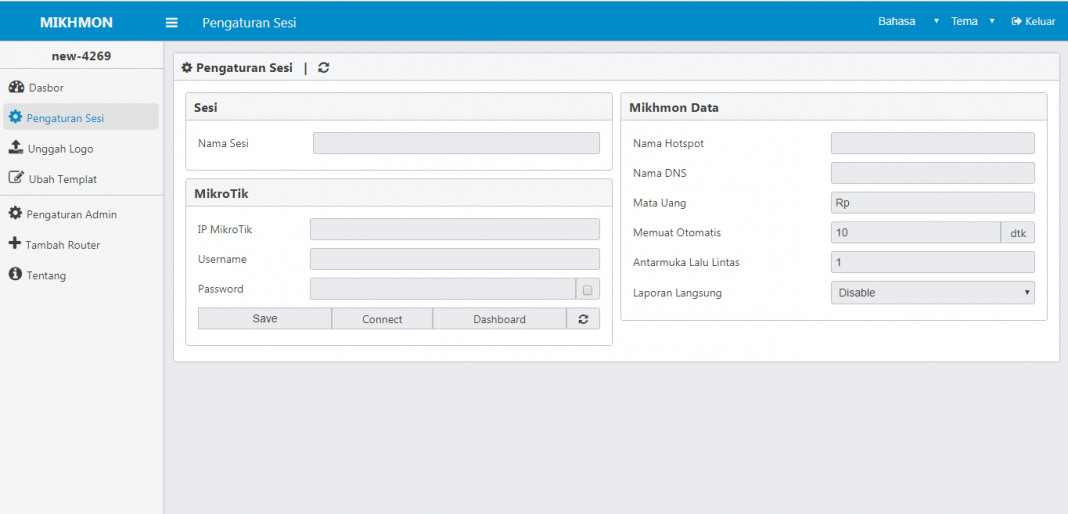 Install MIKHMON dan MIKBOTAM di Localhost Bisa di Akses Online dengan ...