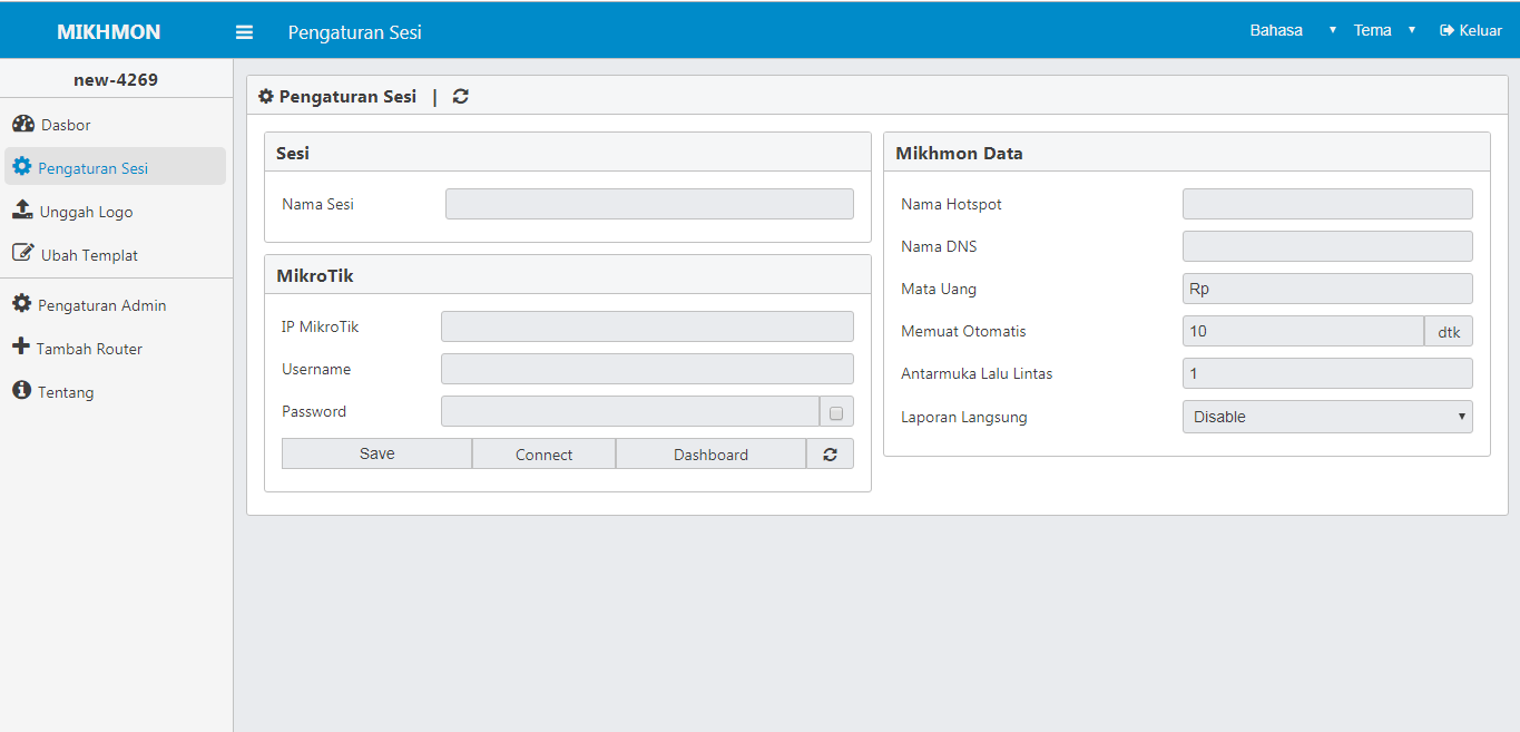Install MIKHMON dan MIKBOTAM di Localhost Bisa di Akses Online dengan ...